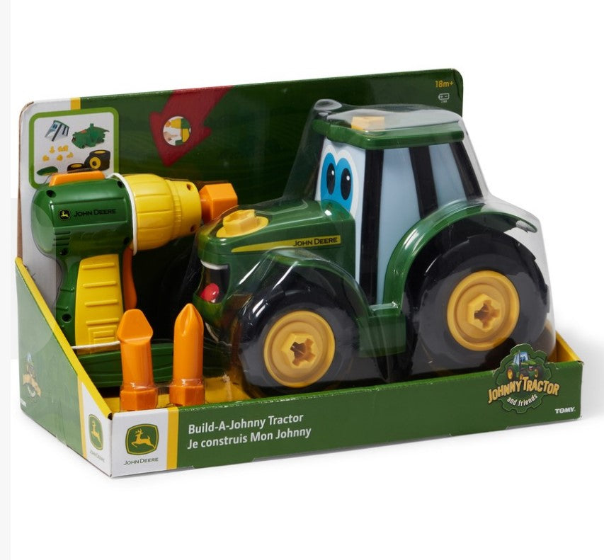 John Deere Build A Johnny Tractor/15 Piece Buildable Set – TheITmart