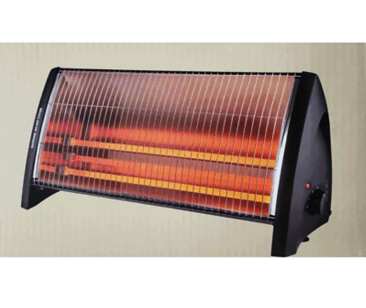 Click 2400W Radiant Heater CQH2400/ 3 Heat Settings/Tip OVer Safety Sw ...