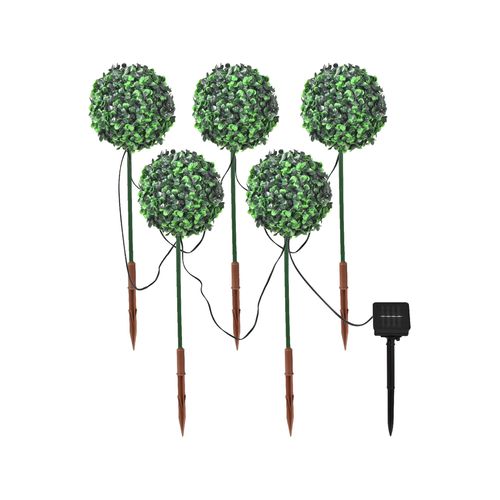 Click 5 Pack Solar LED Topiary Tree Branch Stake Lights – TheITmart
