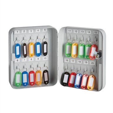 Sandleford 200 x 160 x 80mm Key Cabinet - 20 Keys – TheITmart