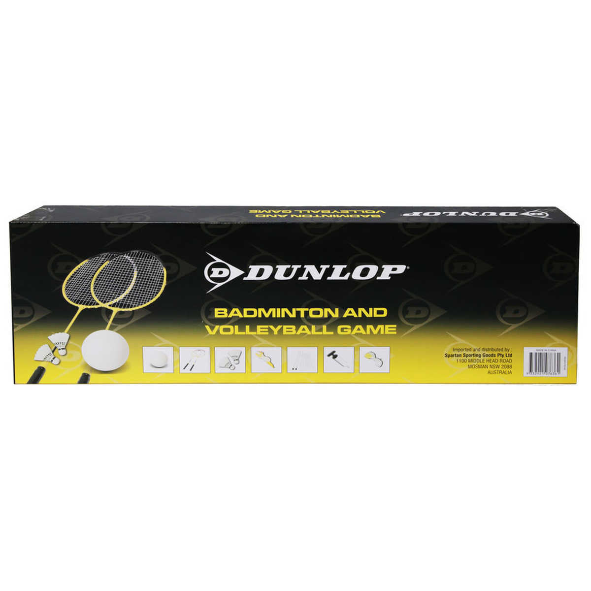 Dunlop Badminton and Volleyball Set / Suitable For Ages 5+ – TheITmart