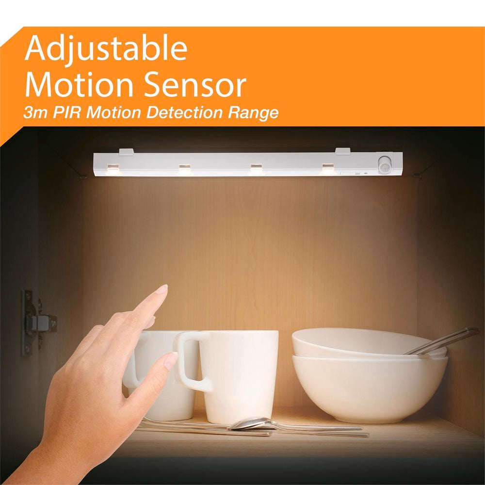 Arlec Adjustable Motion Sensor LED Light/100 Degree Sensor Angle ...