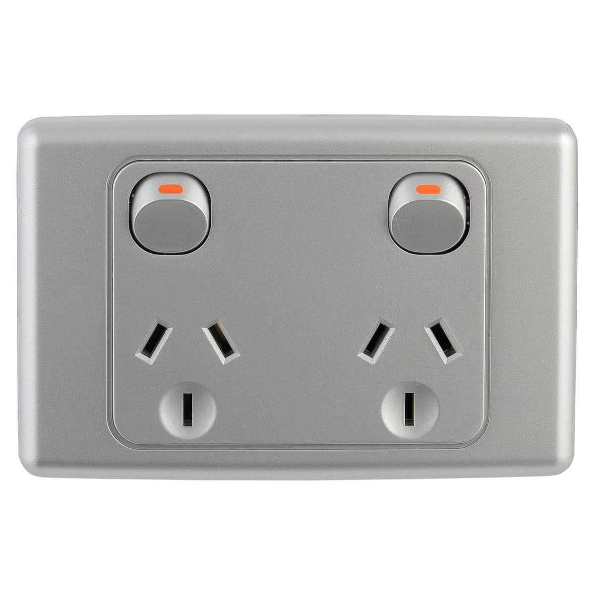 DETA Silver Double Power Point- Silver – TheITmart