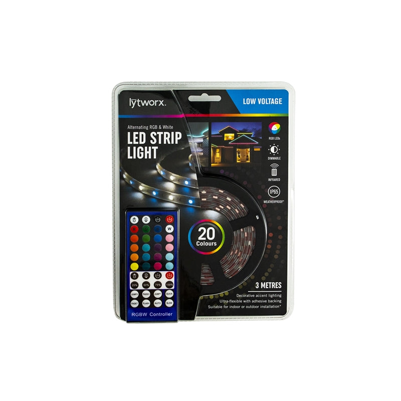Lytworx RGB And White Colour Changing LED Strip Light – TheITmart