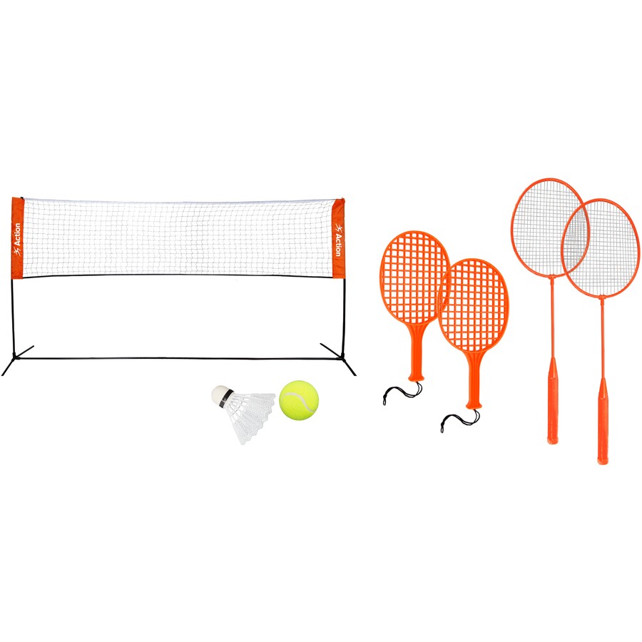 Action Sports Action Driveway Tennis and Badminton Set – TheITmart