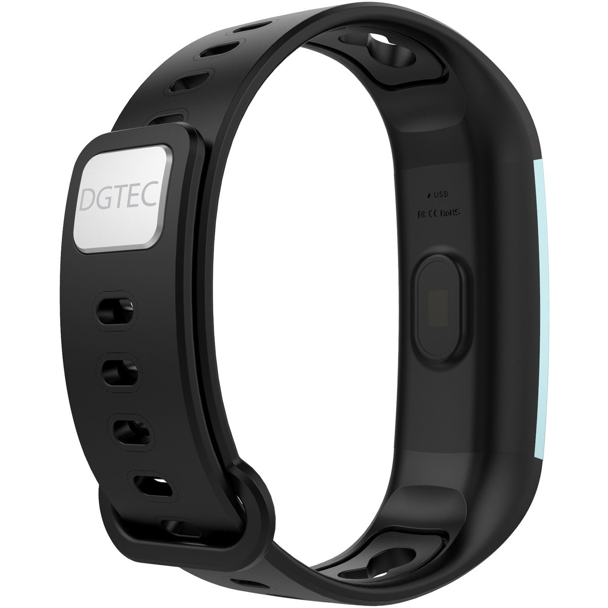 DGTEC Bluetooth Smart Band - Black / Red – TheITmart