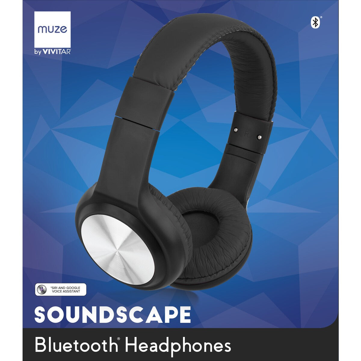 Vivitar Muze Soundscape Bluetooth Headphones (MUZ4004-BLK) – TheITmart