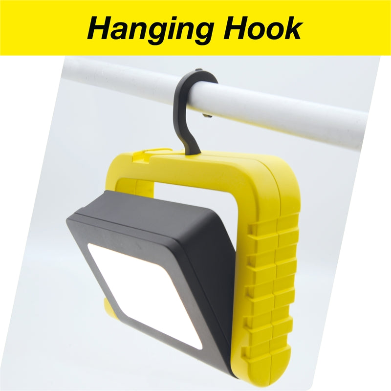 Arlec 5W 250lm Portable Battery Operated LED Work Light/Weatherproof ...