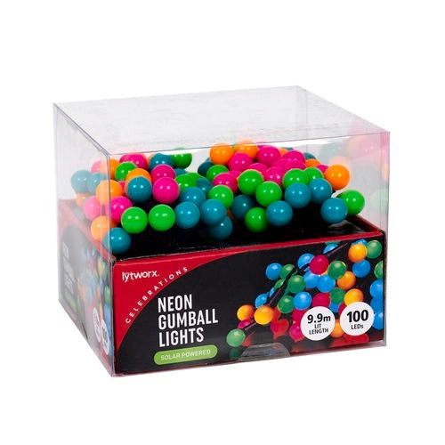 Lytworx Neon Gumball Solar LED Lights – TheITmart