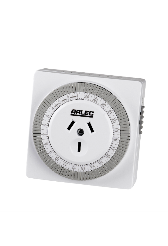 Arlec Compact 24 Hour Timer - White – TheITmart