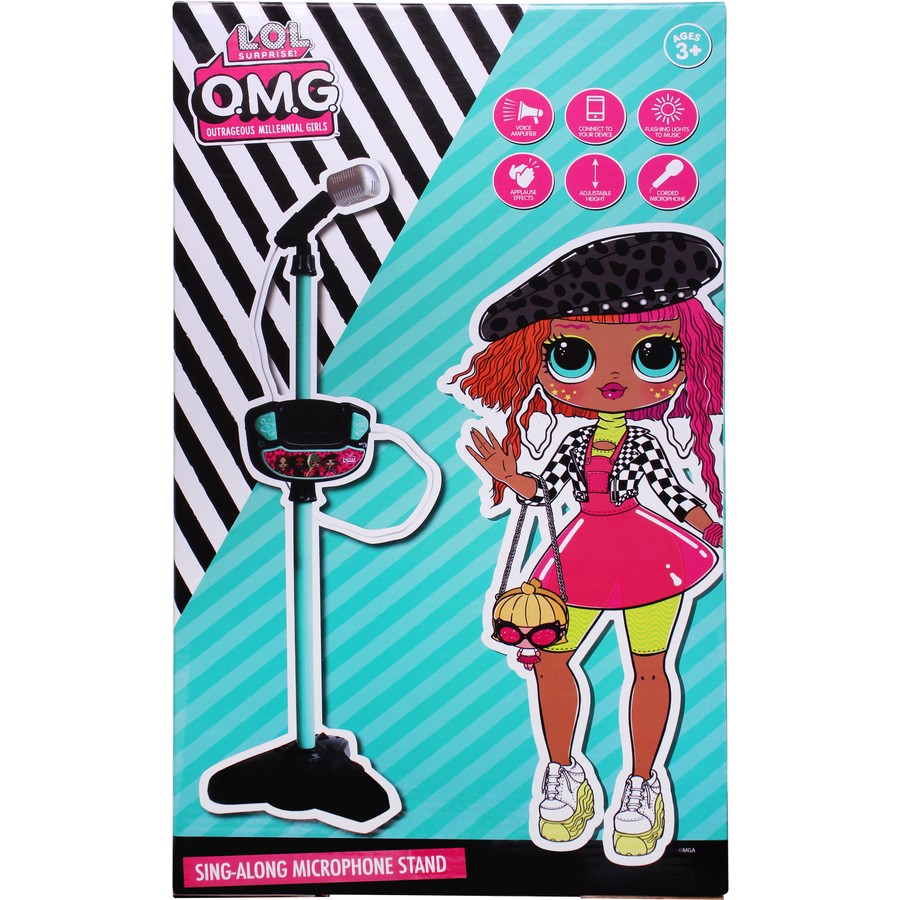 LOL OMG Moulded Microphone Stand/ Adjustable Height – TheITmart