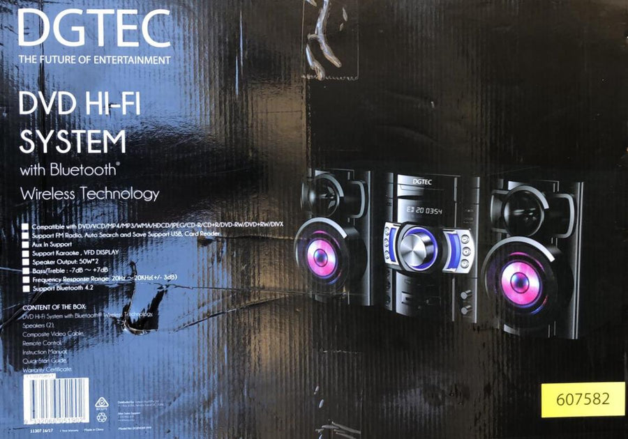 DGTEC Bluetooth Wireless DVD Hi-Fi System – TheITmart