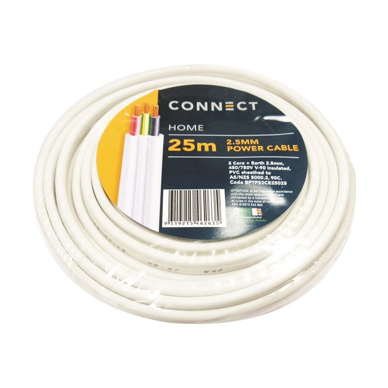 Olex 2.5mm x 25m Twin And Earth Cable/Indoor Use only – TheITmart