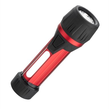 Arlec 300 Lumens 2-in-1 Large Rubber Torch with Flood Light Waterproof ...