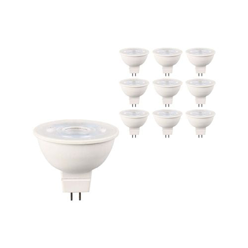 Luce Bella MR16 LED 500lm Warm White 6W 60 Degree Globe 10 Pack – TheITmart