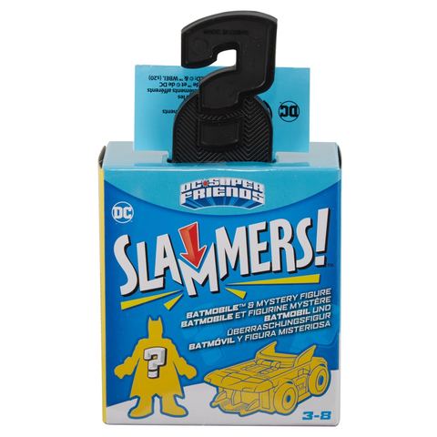 Imaginext DC Super Friends Slammers Vehicle and Mystery Figure Set - A ...