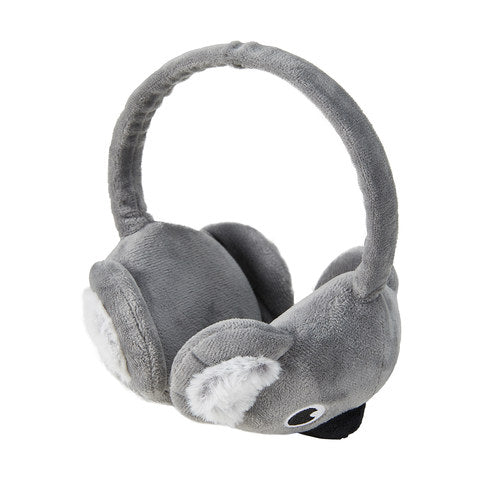 Kids Headphones - Plush Koala Colour Grey – TheITmart