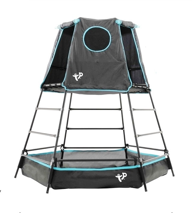TP Explorer Climbing Frame with Platform, Den & Play Pit / Ages 3 ...