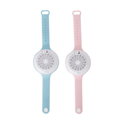3-speed Setting Rechargeable Wrist Fan - Assorted* with Colourful Ligh ...