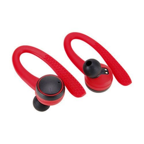 True Secure Fit Wireless Earphones - Blue/Red – TheITmart