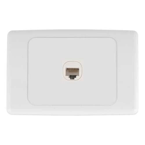 Deta Cat 6 Single Ethernet RJ45 Outlet - 6551B – TheITmart