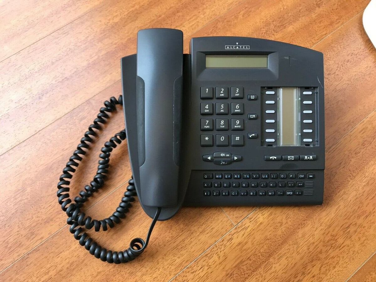 ALCATEL 4020 REFLEX TELEPHONE IN OFFICE/BUSINESS RECEPTION PHONE ...
