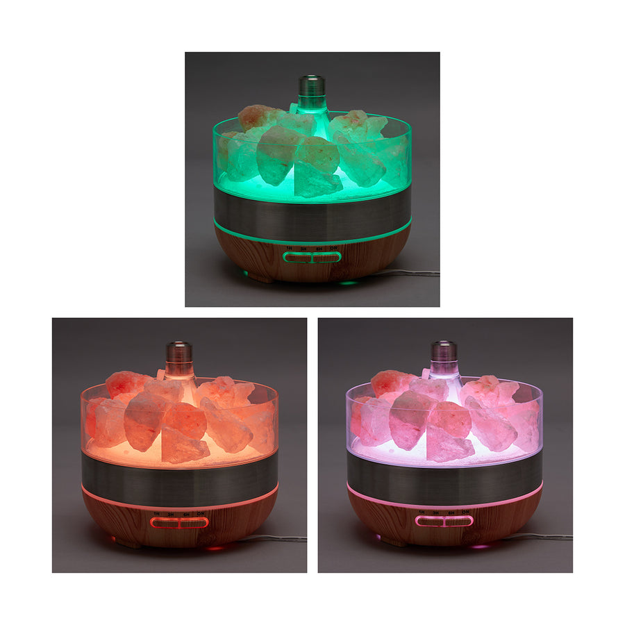 Anko Himalayan Pink Salt Rock Aroma Diffuser/ Soothing Effect – TheITmart