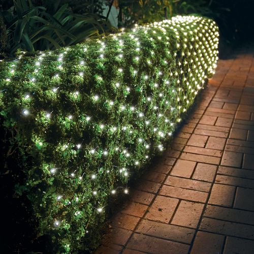 Lytworx Low Voltage 640 LED Warm White Snowing Net Light/1.8 x 4.8m Ne ...