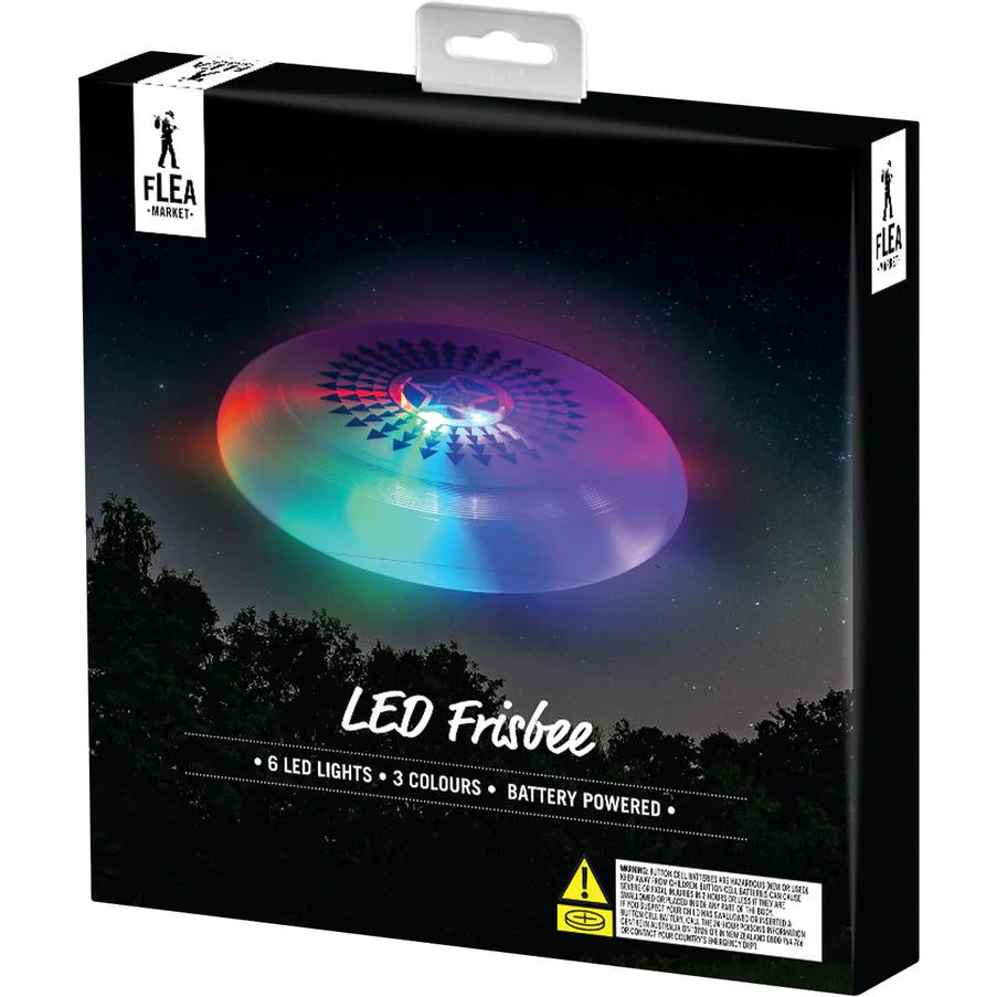 Flea Market 3 Colours 6LED Frisbee - FMFRIMCA/Great Outdoor Family Fun ...