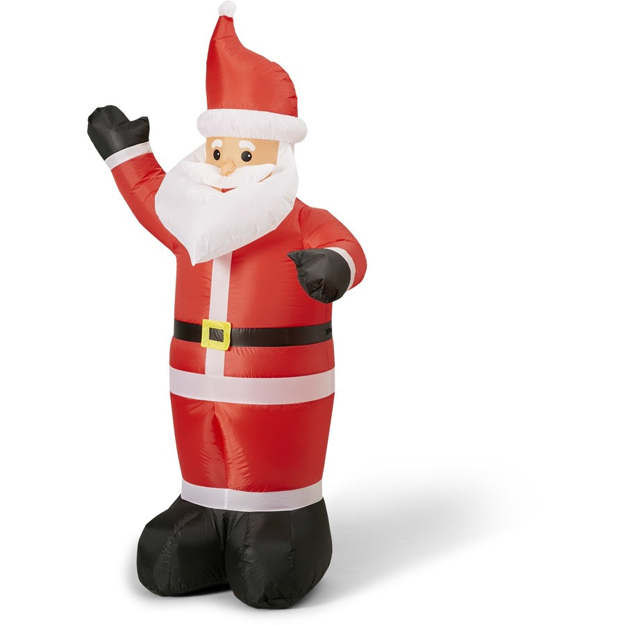 Mirabella Christmas 1.7m height Inflatable Santa / Low Voltage / White ...