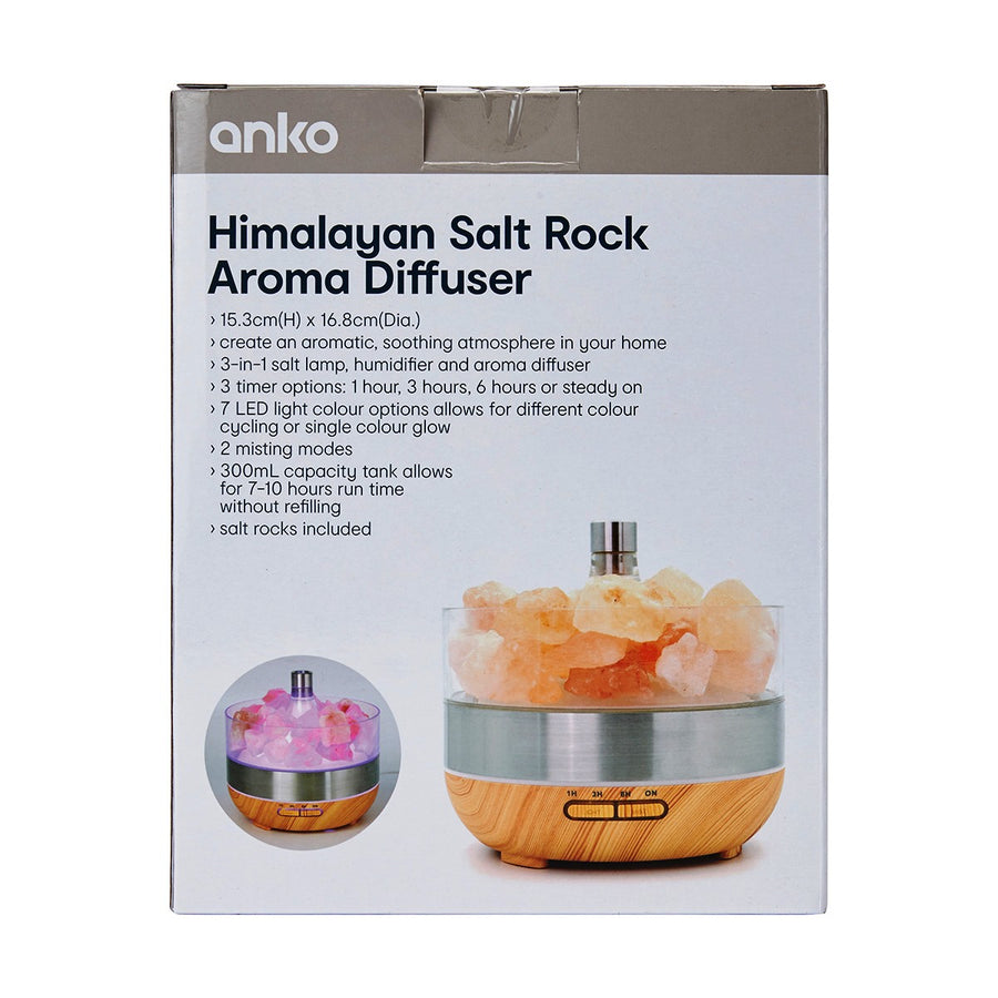Anko Himalayan Pink Salt Rock Aroma Diffuser/ Soothing Effect – TheITmart