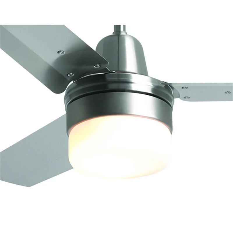 HPM 90 x 111mm Brushed Steel Clipper Light - Suits HPM Ceiling Fans ...