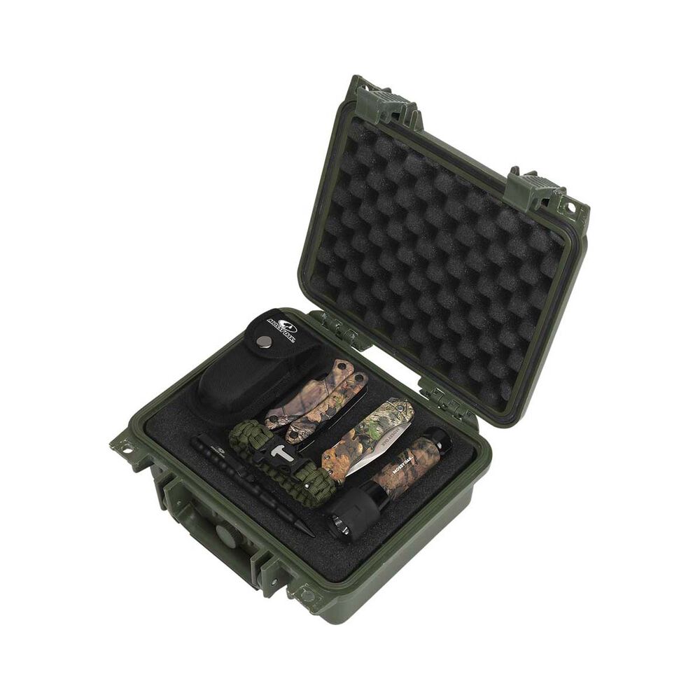 Mossy Oak 7 Piece Survival Kit with Carry Case/ Great for Emergencies ...
