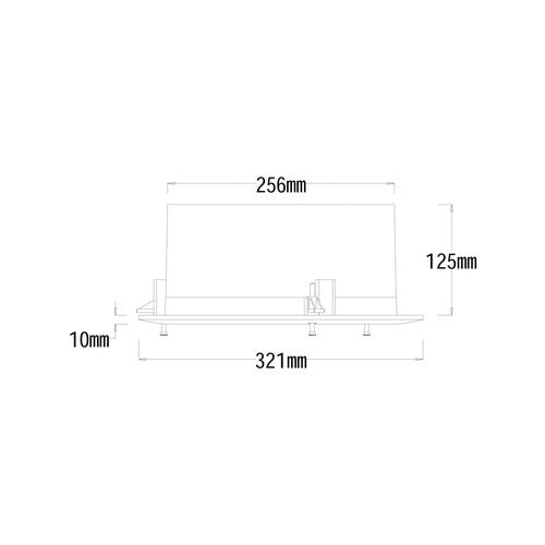 Click 250mm Self Closing Exhaust Fan / CA01021 – TheITmart