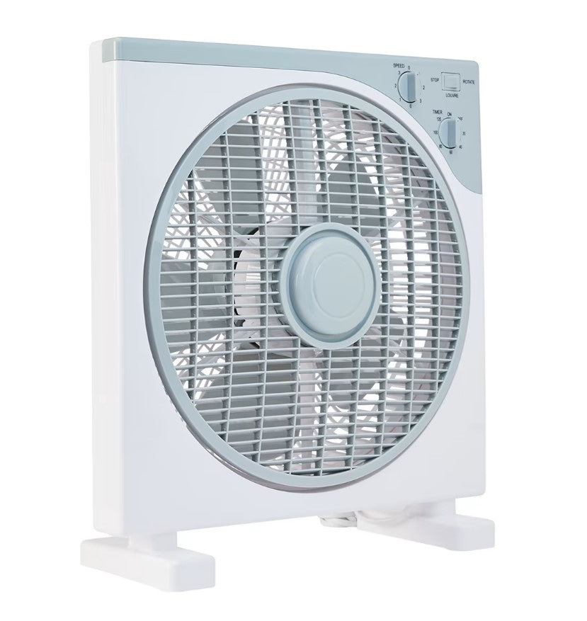 Anko 30cm Box Fan / 3-speed settings / White – TheITmart