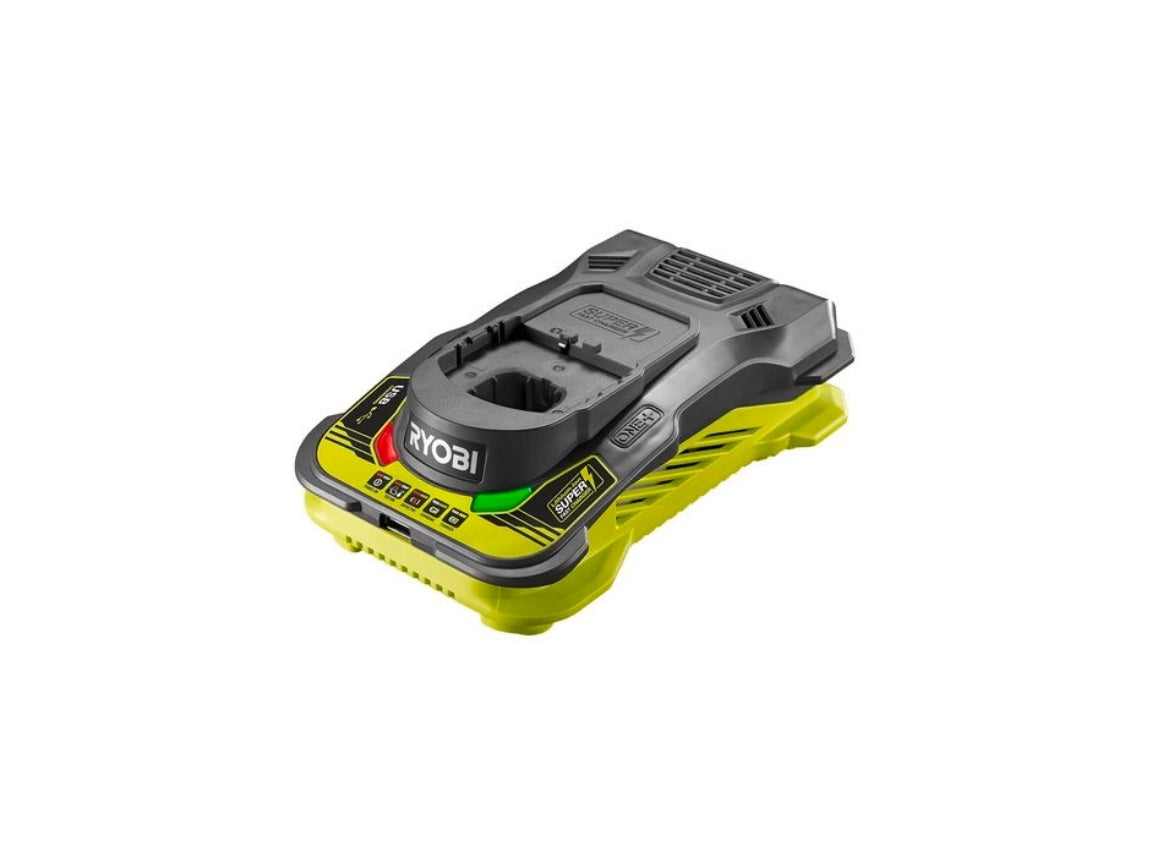 Ryobi One+ 18V Super Fast Charger -RC18150U/Wall mountable – TheITmart