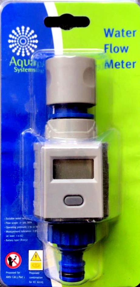 Aqua Systems Water Flow Meter – TheITmart