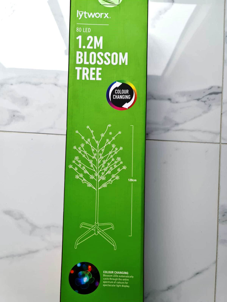Lytworx 1.2m 80 LED Colour Changing Solar Blossom Tree – TheITmart