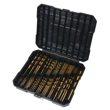 Craftright 180 Piece Drill Bit Set with Storage Case / Silver – TheITmart
