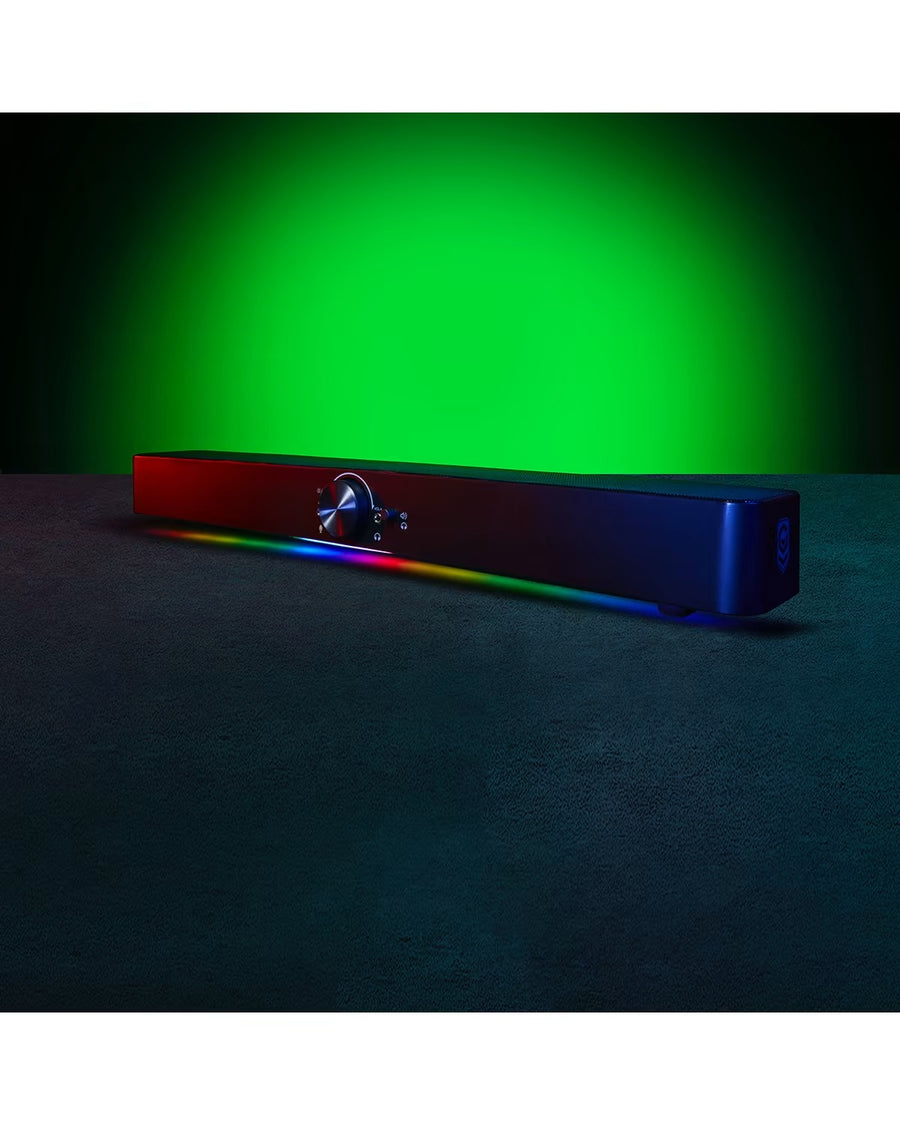 Gaming Curved Soundbar with RGB Lights – TheITmart