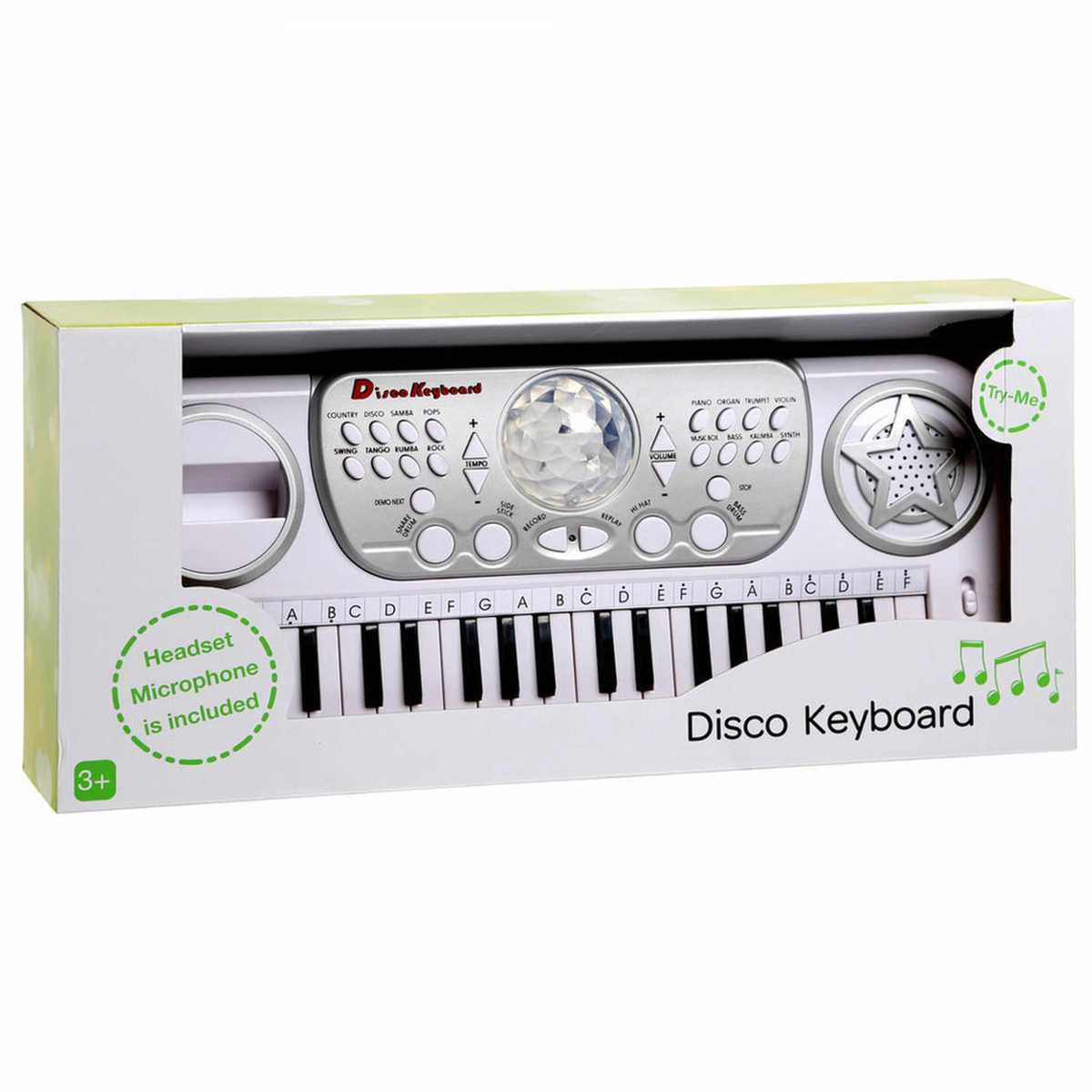 Disco Lollipop 37-Key Kids Electronic keyboard / 8 instruments & Disco ...
